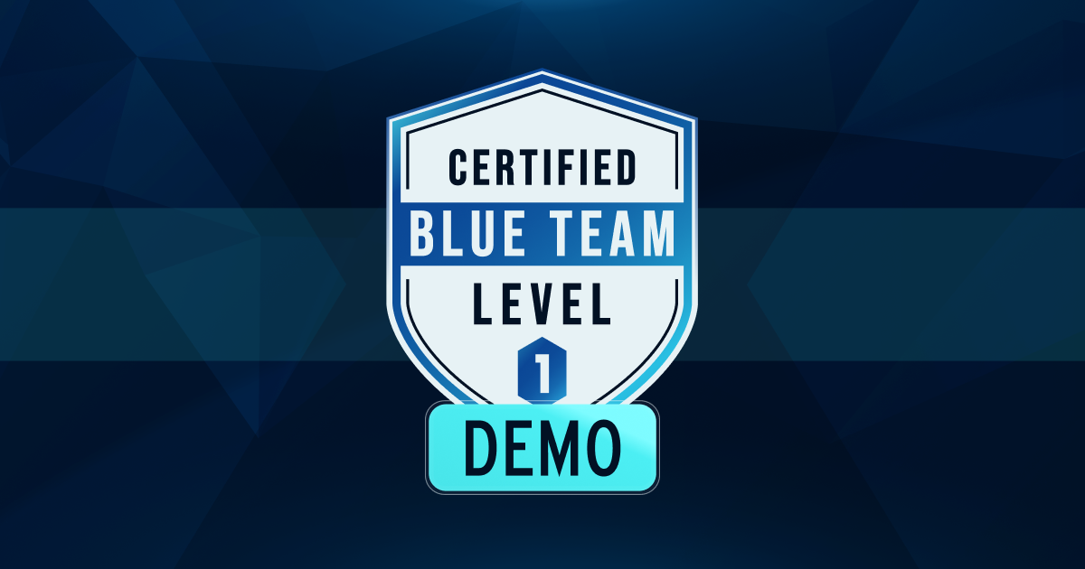 Defensive Cybersecurity Certifications | Security Blue Team